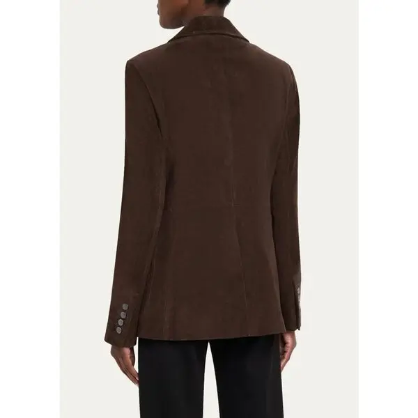 Kobi Halperin Claudia Single-button Suede Jacket