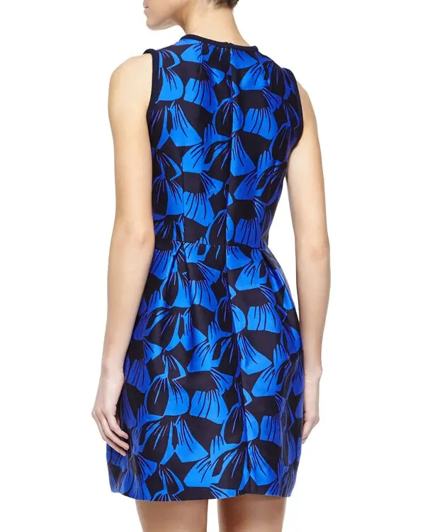 Kobi Halperin Tate Wool Drop-waist Knee-length Dress