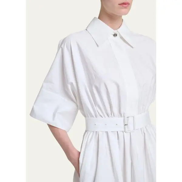 Givenchy Cinched Waist Mini Shirtdress