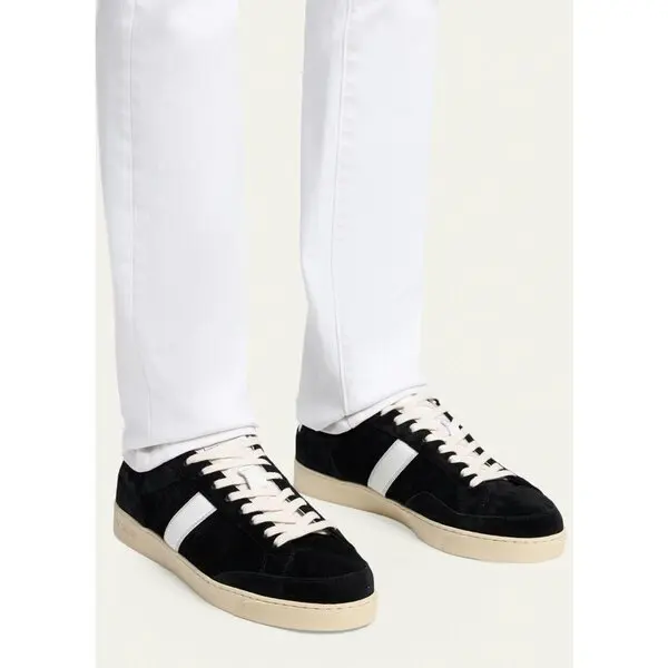 TOM FORD Blake Suede Low-top Sneakers