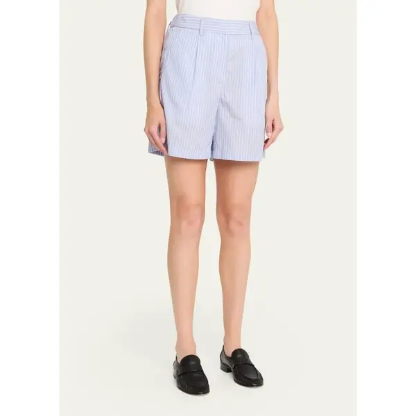 TWP Henry St Shorts In Spaced Shirt Striping