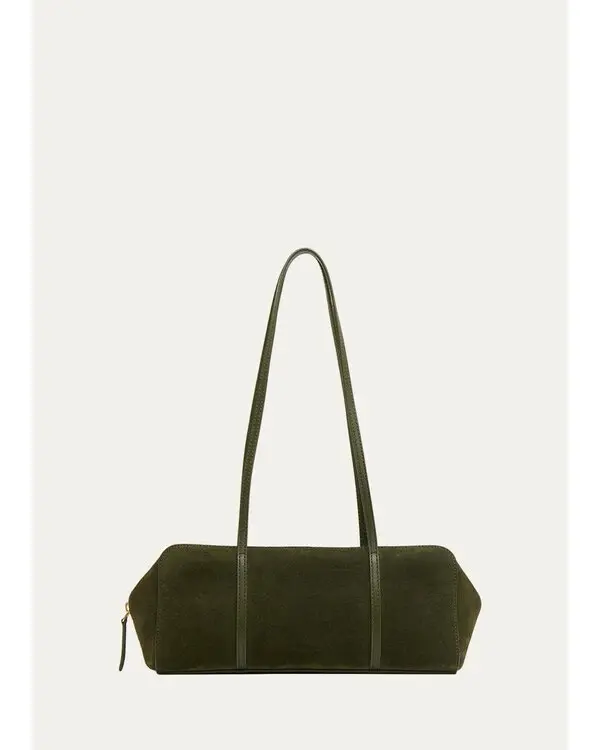 MANSUR GAVRIEL Filo Leather Shoulder Bag - Algae