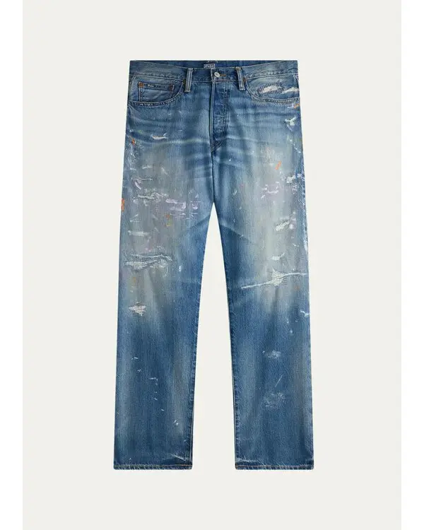 Polo Ralph Lauren Vintage Classic Distressed Jean