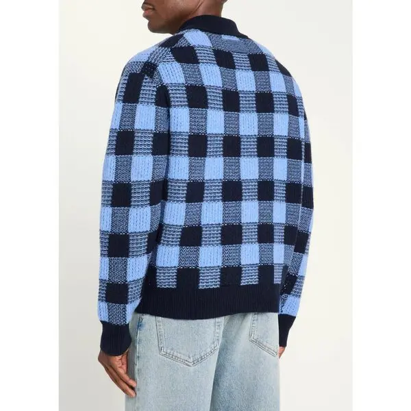 Guest In Residence Wool & Cashmere Polo Sweater