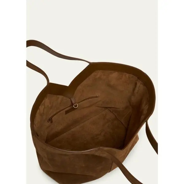 Saint Laurent Y Medium Tote Bag In Suede