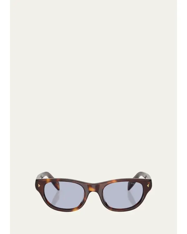 Prada Pr C08sf 52mm Cat-eye Sunglasses - Blue