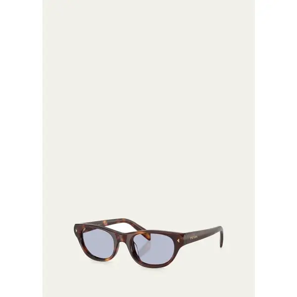 Prada Pr C08sf 52mm Cat-eye Sunglasses - Blue