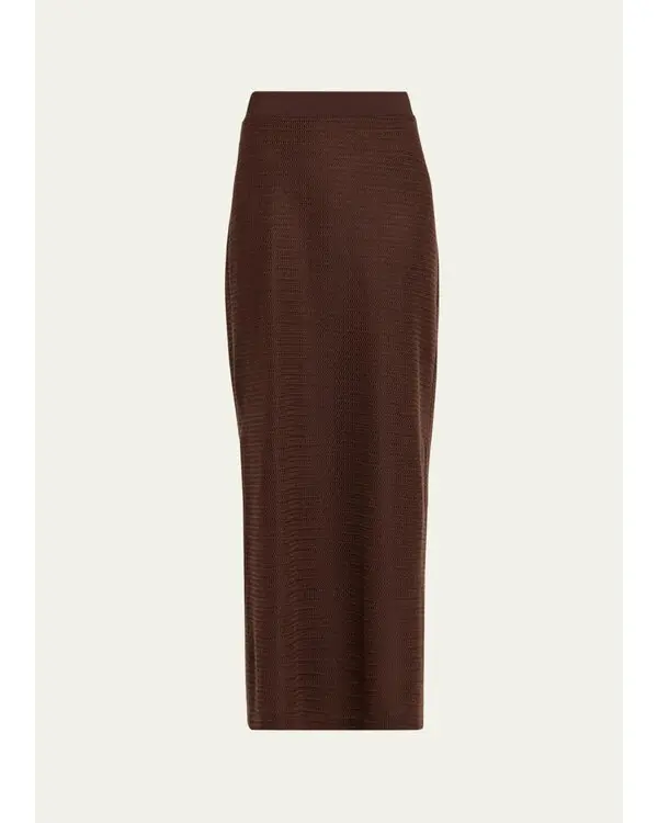 Simkhai Nicky Knit Midi Skirt