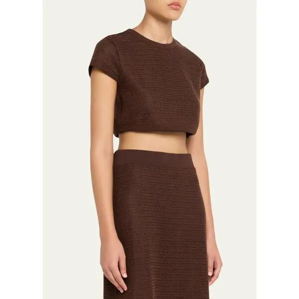 Simkhai Nicky Knit Midi Skirt