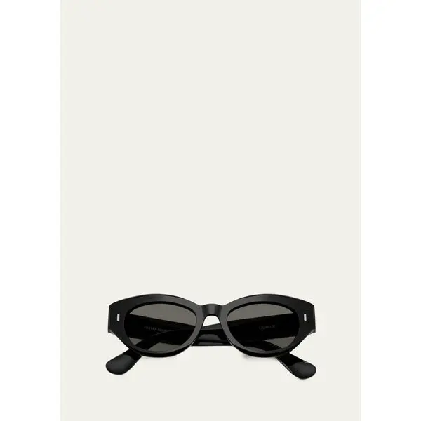 Oliver Spencer Lerrue Oval Sunglasses