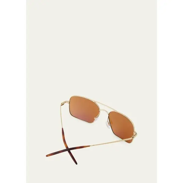 Oliver Spencer Victory 55mm Rectangular Sunglasses