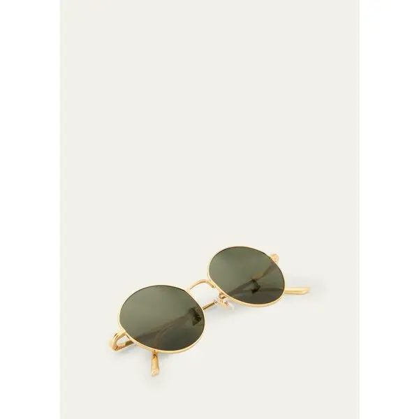 Oliver Spencer X Khaite 1994c Round Sunglasses - Gold