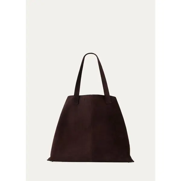 Akris Ai Large Slouchy Suede Tote Bag