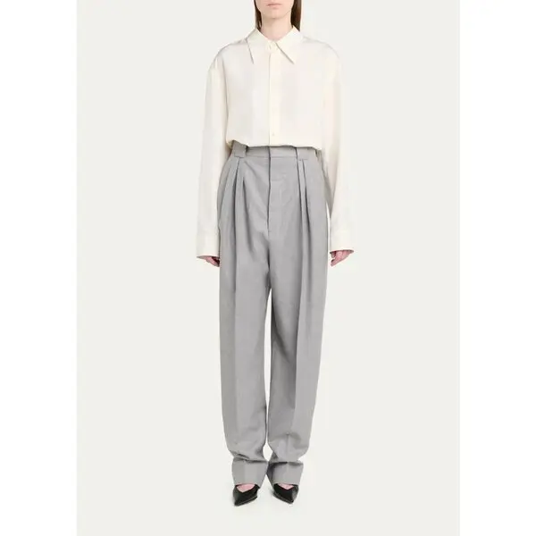 Bottega Veneta Silk Taffeta Button-down Shirt