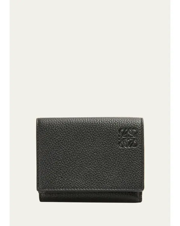 Loewe Soft Grained Calfskin Trifold Wallet
