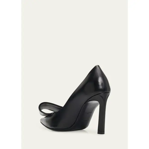 Givenchy 95mm Twist Leather Pumps