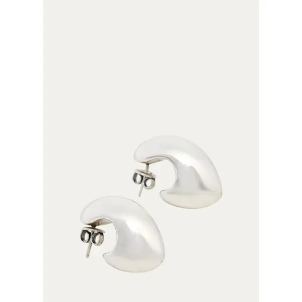 Bottega Veneta Curved Drop Earrings