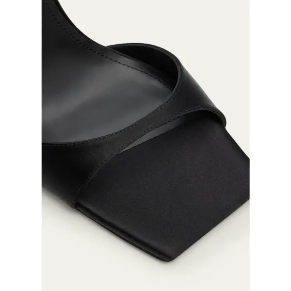 Givenchy 95mm Naked Satin Ankle-strap Sandals