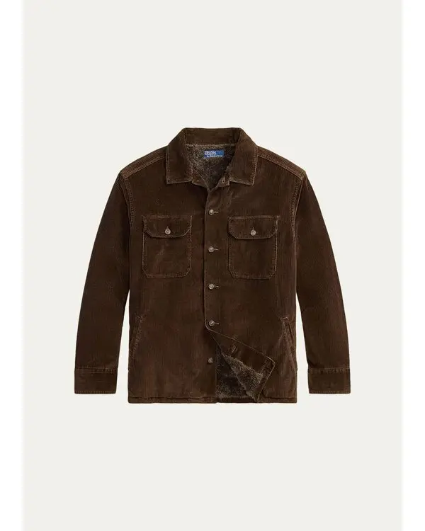 Polo Ralph Lauren Classic Fit Corduroy Utility Shirt