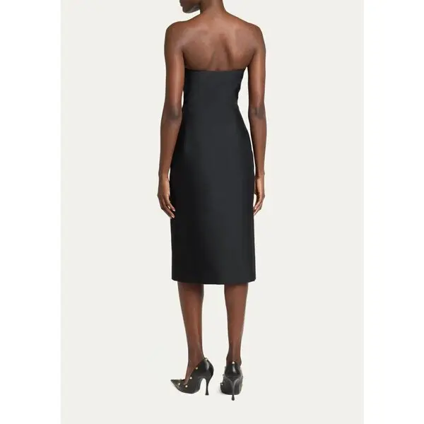 Balenciaga Bustier Midi Dress