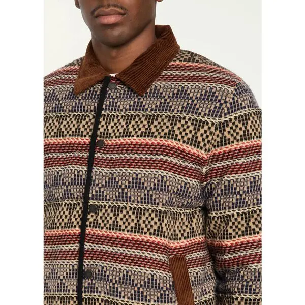 Guest In Residence Fair Isle-inspired Wool-cashmere Jacket