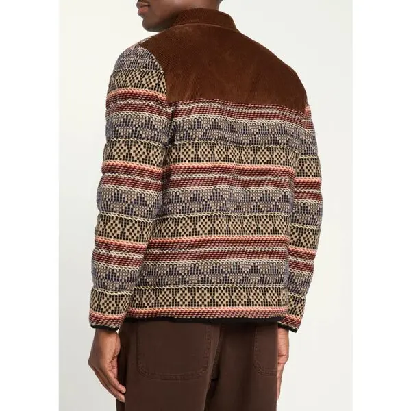 Guest In Residence Fair Isle-inspired Wool-cashmere Jacket