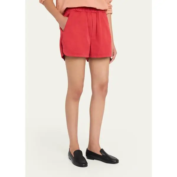 JAMIE HALLER The Track Shorts In Cotton
