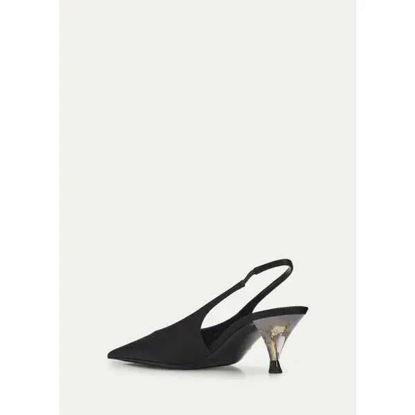 Saint Laurent 55mm Fanny Slingback Pumps
