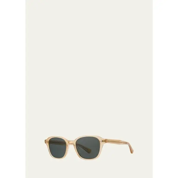 Garrett Leight Lachman Acetate Square Sunglasses