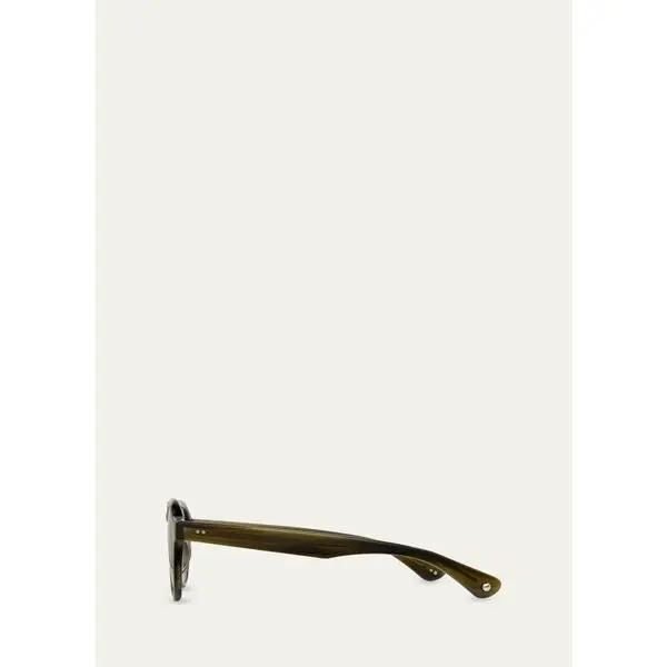 Garrett Leight Mcnally Sun Acetate Aviator Sunglasses