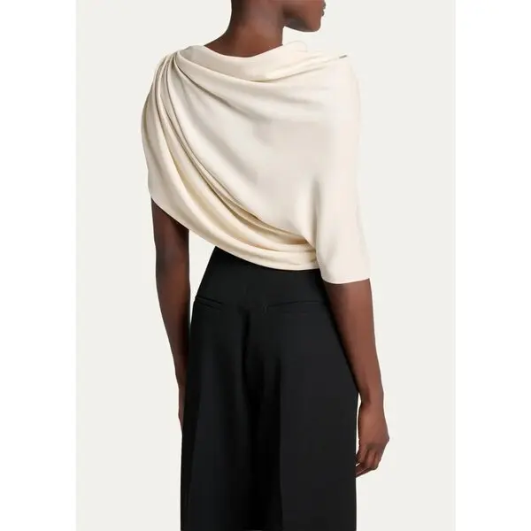 Balenciaga One Shoulder Top