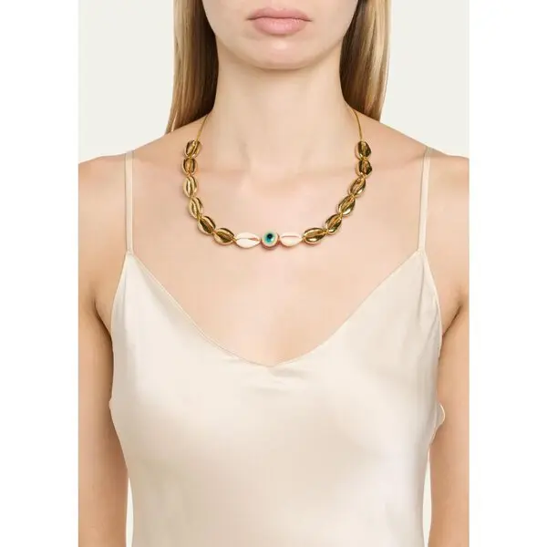 Tohum Design Concha Large Puka Necklace