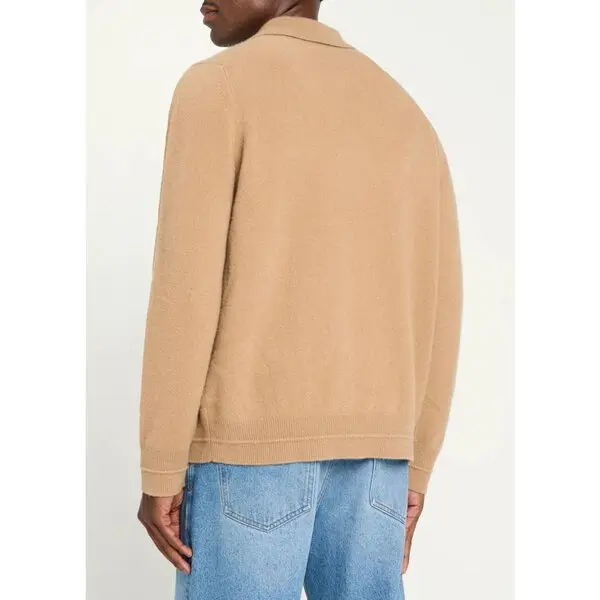 Guest In Residence Solid Cashmere & Wool Shirt