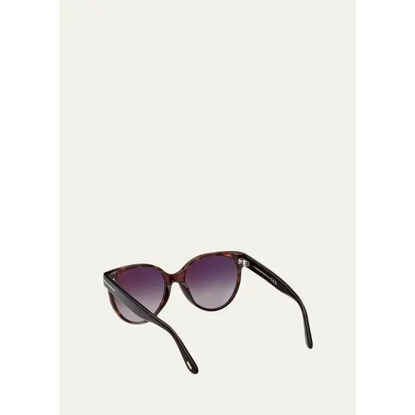 TOM FORD Rhonda-02 Acetate Cat-eye Sunglasses
