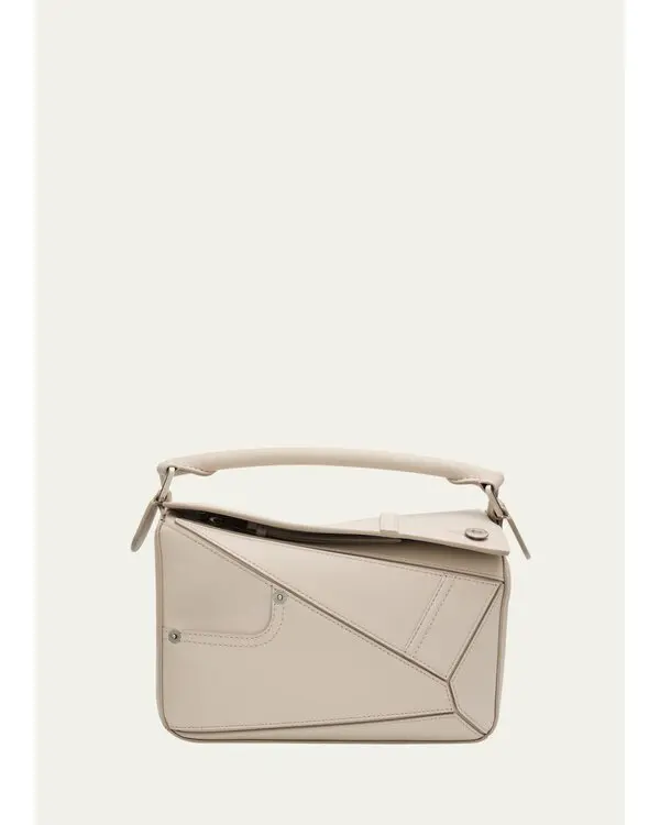 Loewe Puzzle Panta Small Top-handle Bag In Leather
