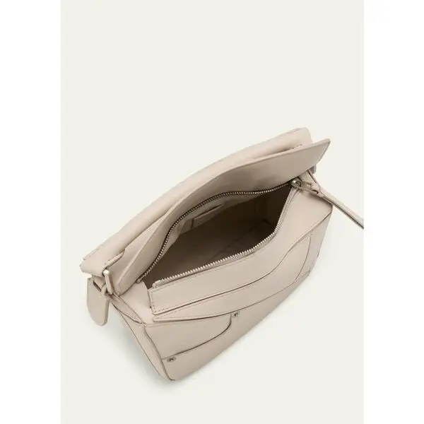 Loewe Puzzle Panta Small Top-handle Bag In Leather