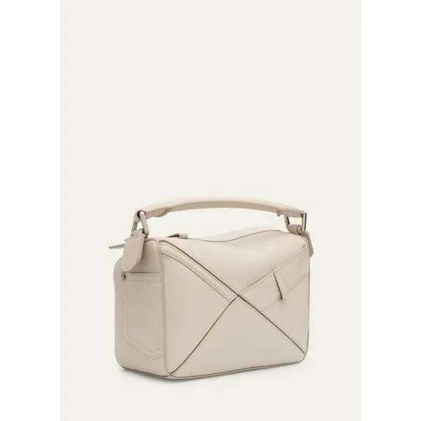 Loewe Puzzle Panta Small Top-handle Bag In Leather