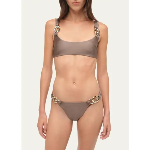 Simkhai Athens Chain Bikini Bottoms