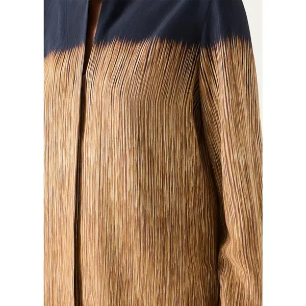 Akris Oro Lienzo Silk Crepe Tunic Blouse