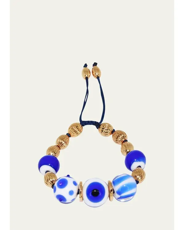 Tohum Design Evil Eye Charm Bracelet