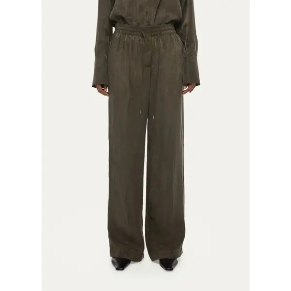 Helmut Lang Elasticized Waistband Straight-leg Pants - Truffle