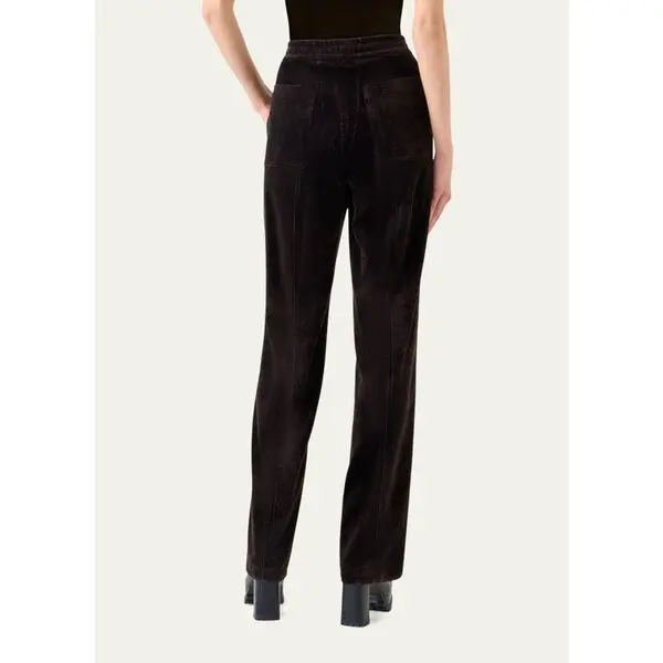 Akris Fritz Corduroy Straight-leg Trousers