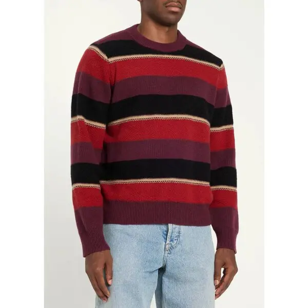Guest In Residence Striped Cashmere Sweater