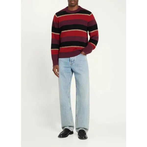 Guest In Residence Striped Cashmere Sweater