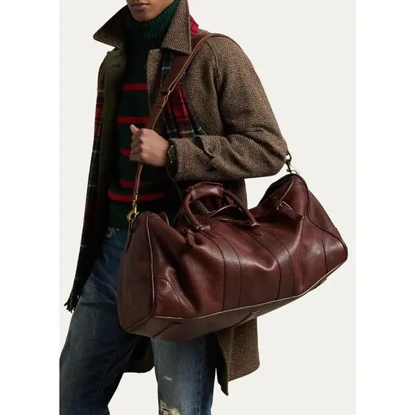 Polo Ralph Lauren Heritage Leather Duffel Bag