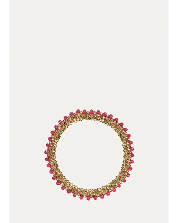 Meredith Frederick Crissie 14k Yellow Gold & Bracelet - Ruby