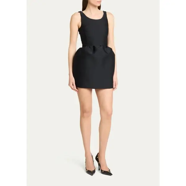 Balenciaga Bell Sleeveless Mini Dress
