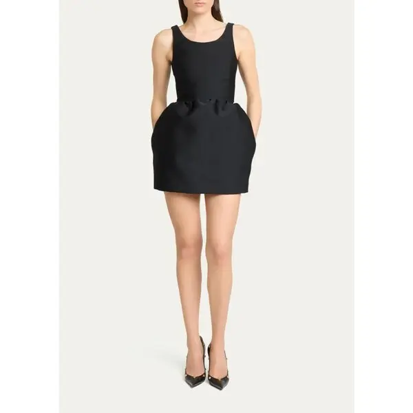 Balenciaga Bell Sleeveless Mini Dress