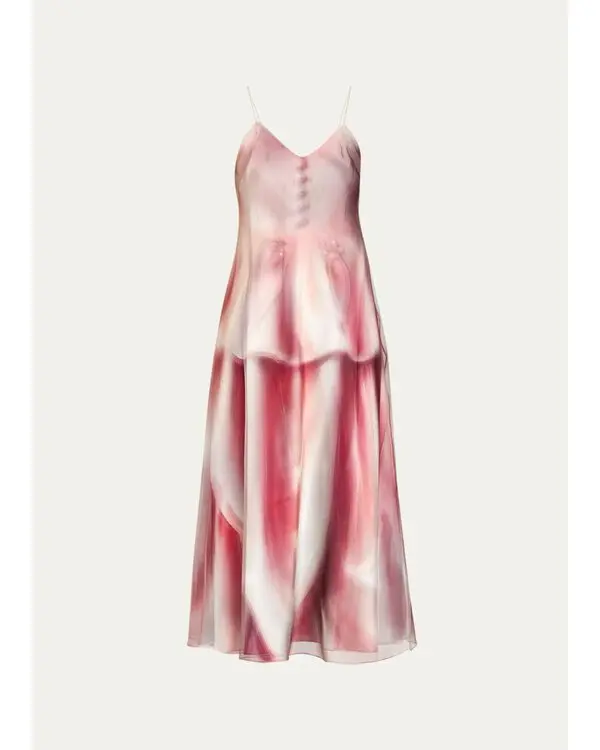 MAISON MARGIELA Porcelain-print A-line Dress