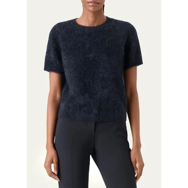 Akris Cloud Cashmere Knit Pullover Top